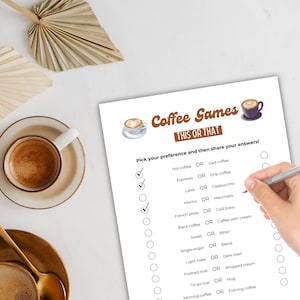 Coffee Games, Coffee Shop Games, Coffee Lover Games, Coffee Activities ...