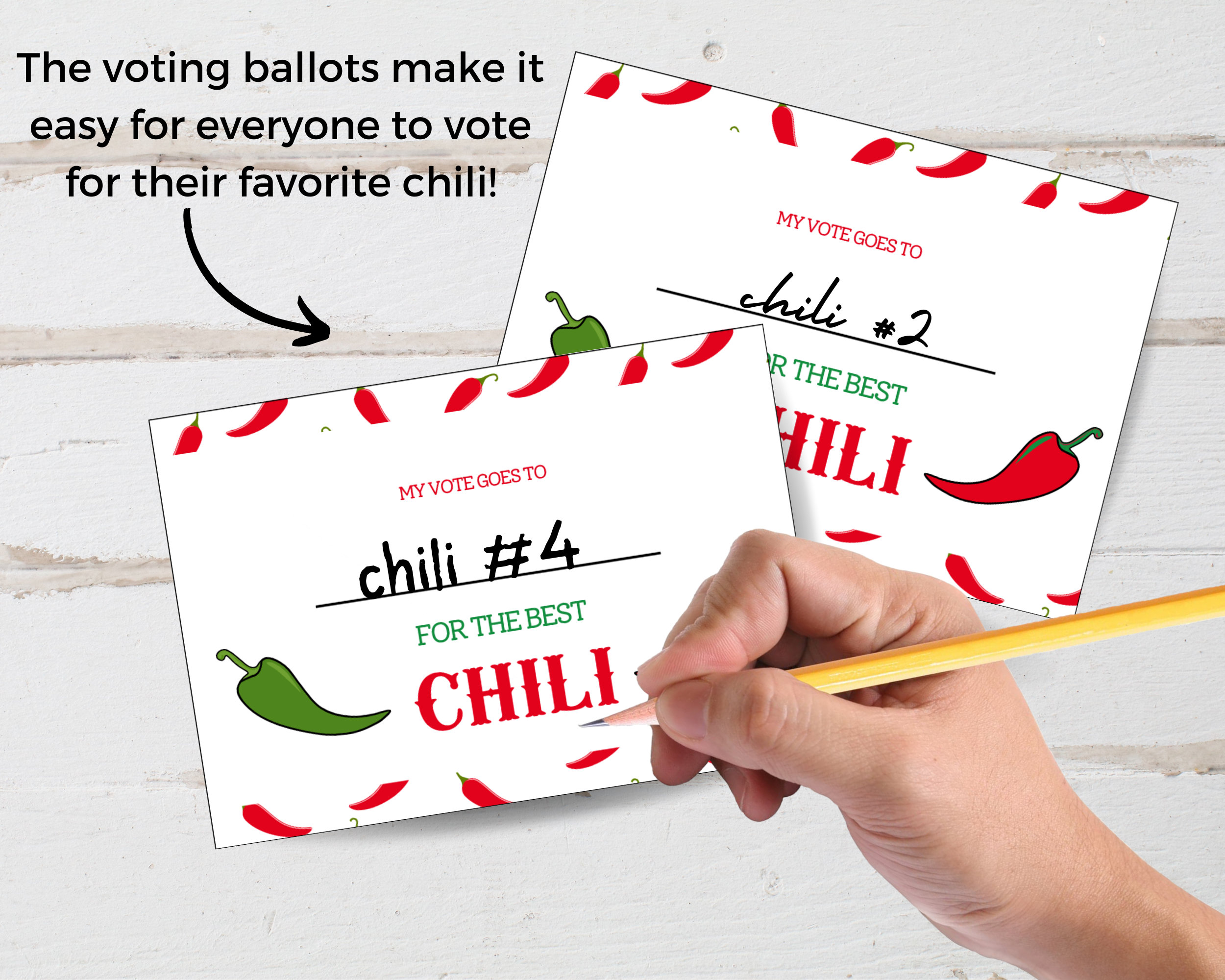 Chili Cook-off Contest Kit, Chili Cook off Award Certificates, Chili ...