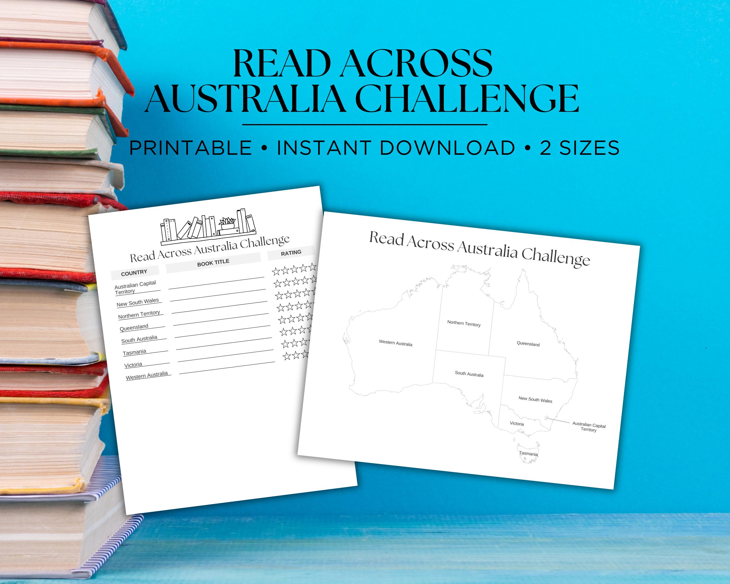 Read Across Australia Challenge, Australia Reading Challenge, Book ...
