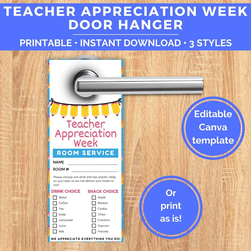 Teacher Room Service - Etsy