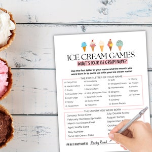 What's Your Ice Cream Name, Ice Cream Name Game, Ice Cream Name ...