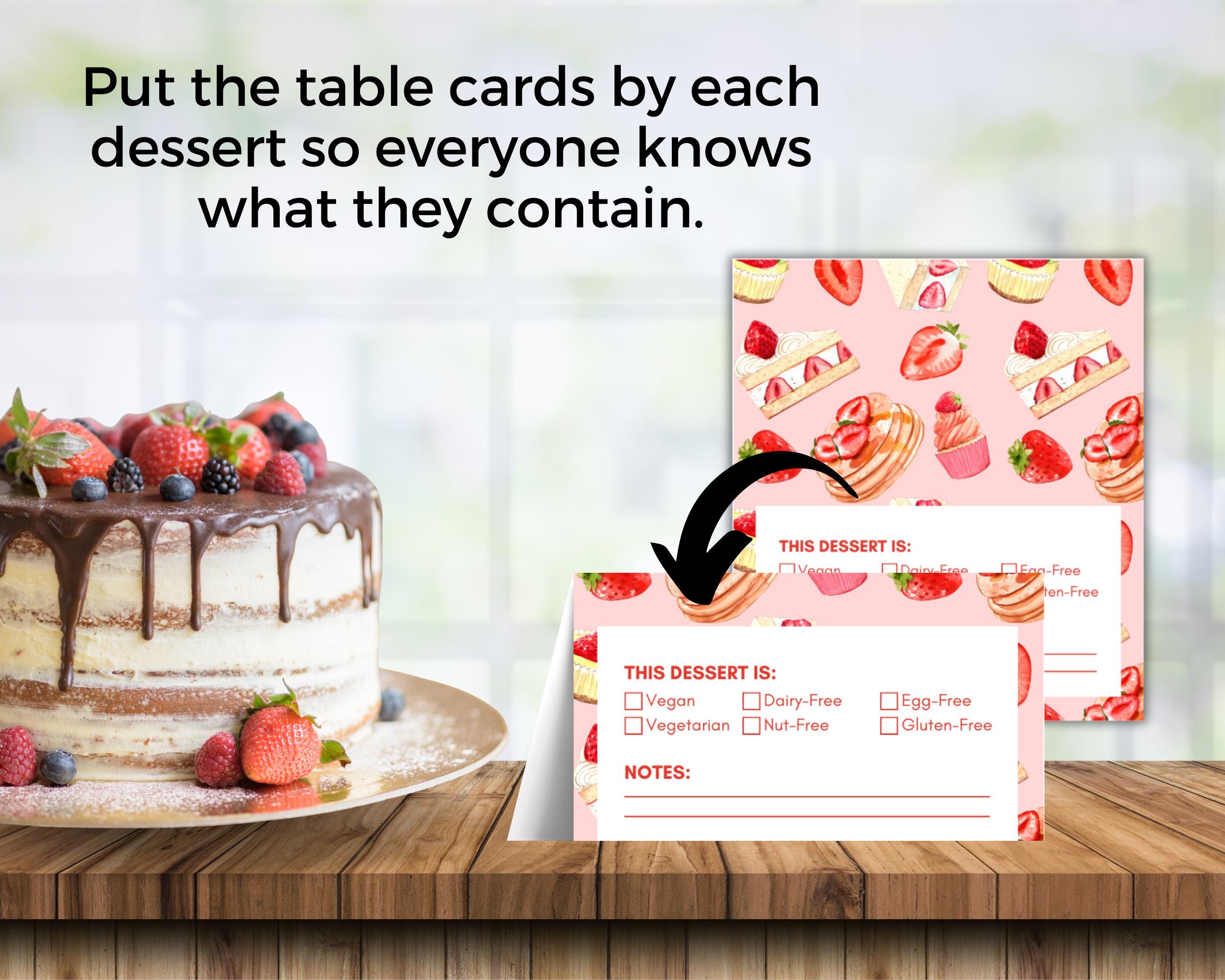 Dessert Bake-off Contest Kit, Dessert Contest, Dessert Competition ...