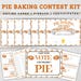 Pie Baking Contest Kit, Pie Baking Contest Bundle, Pie Bake Off, Pie ...