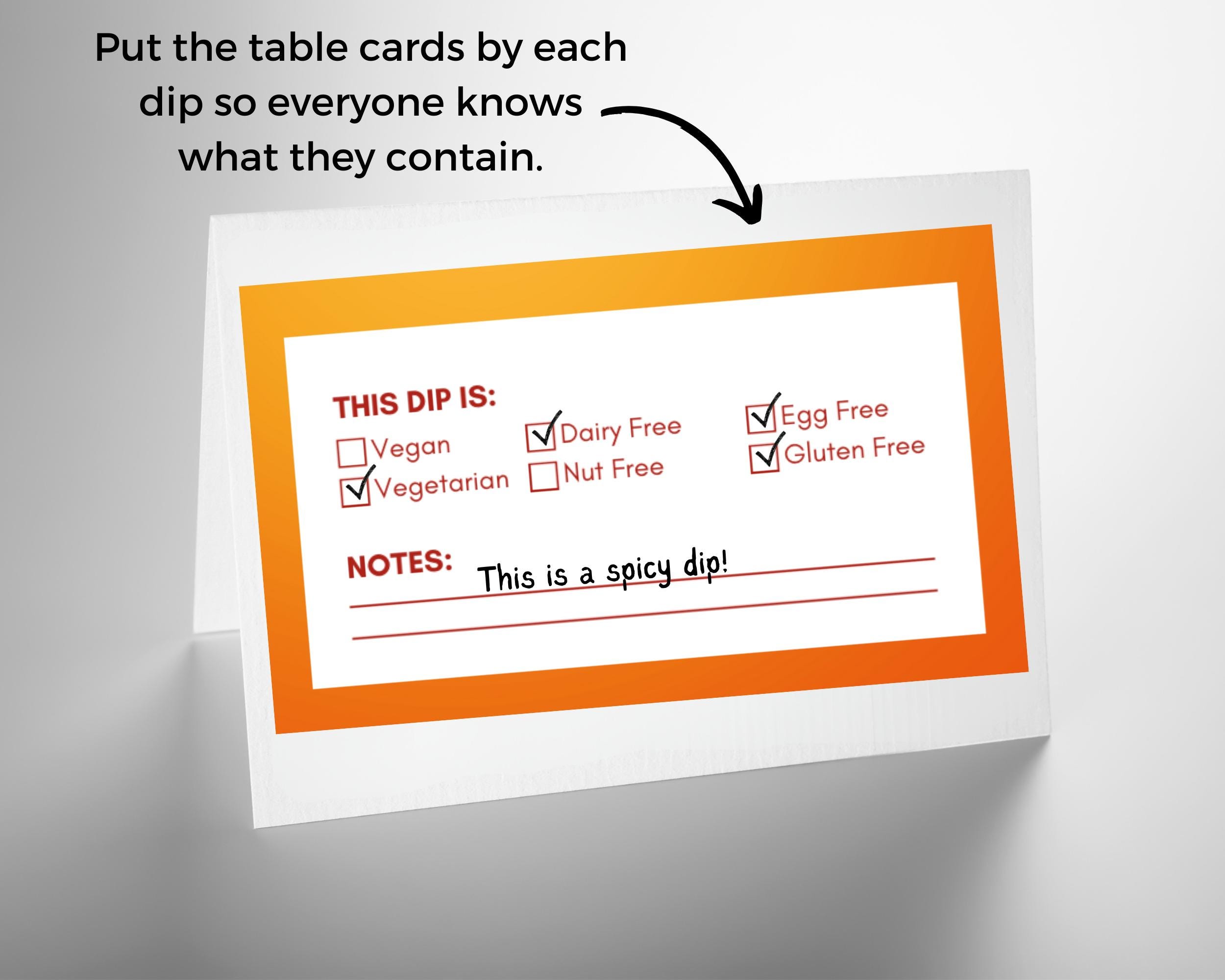 Dip Contest Kit, Dip Contest Score Card, Dip Rating Card, Dip Contest ...