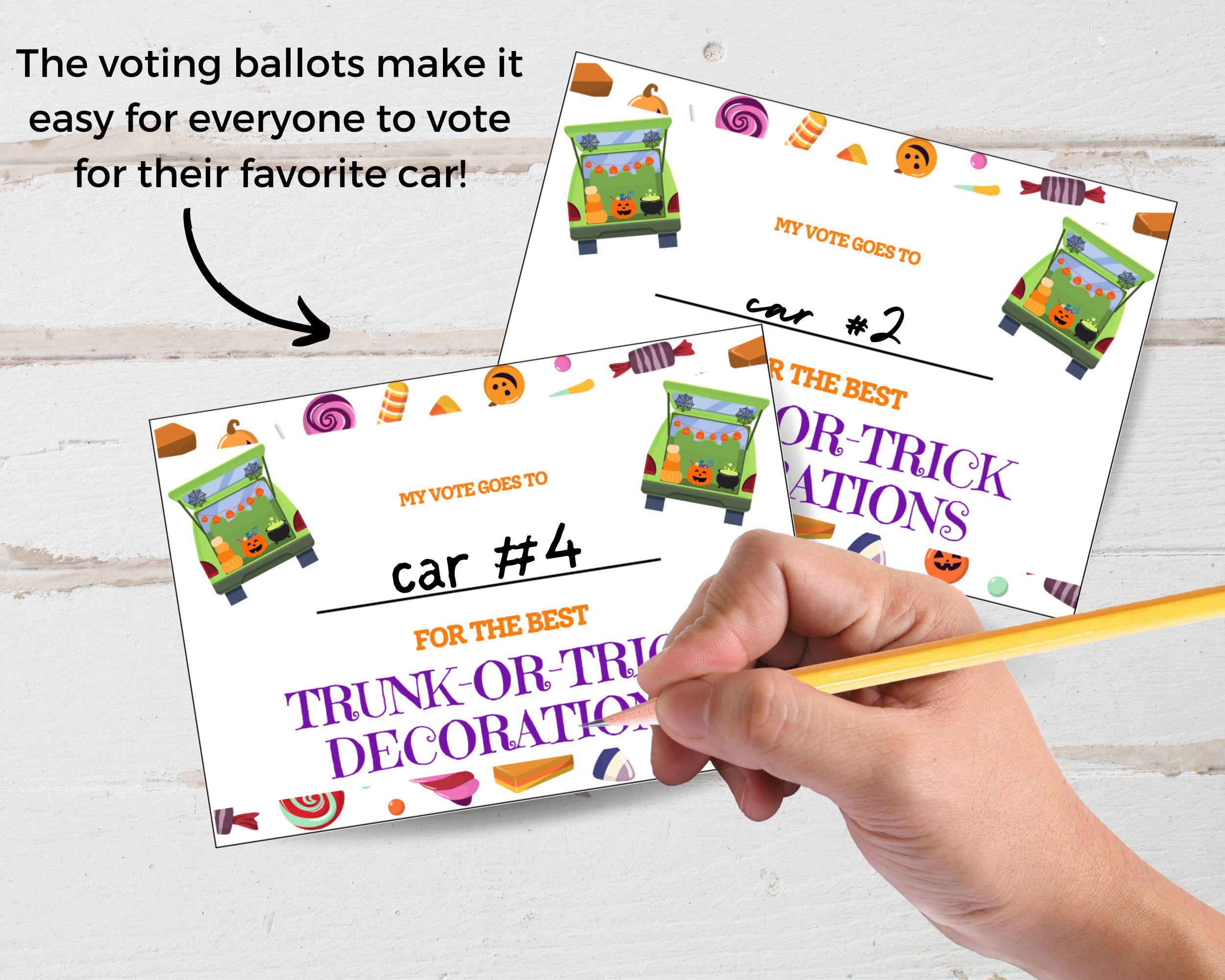 Trunk or Treat Decorating Contest Kit, Trunk or Treat Decorating ...