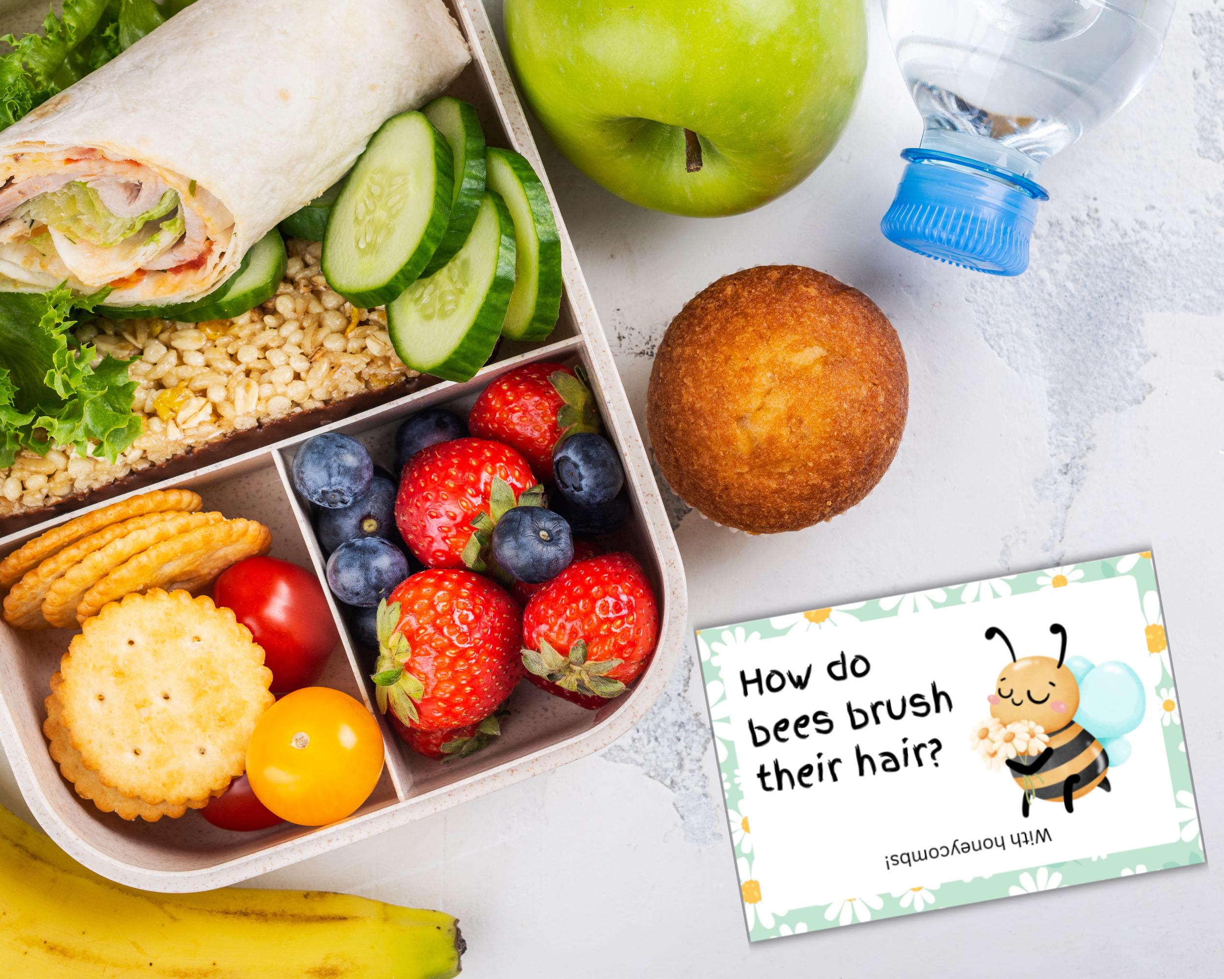 Spring Lunchbox Jokes, Lunchbox Notes, Kids Lunchbox Jokes, Printable ...