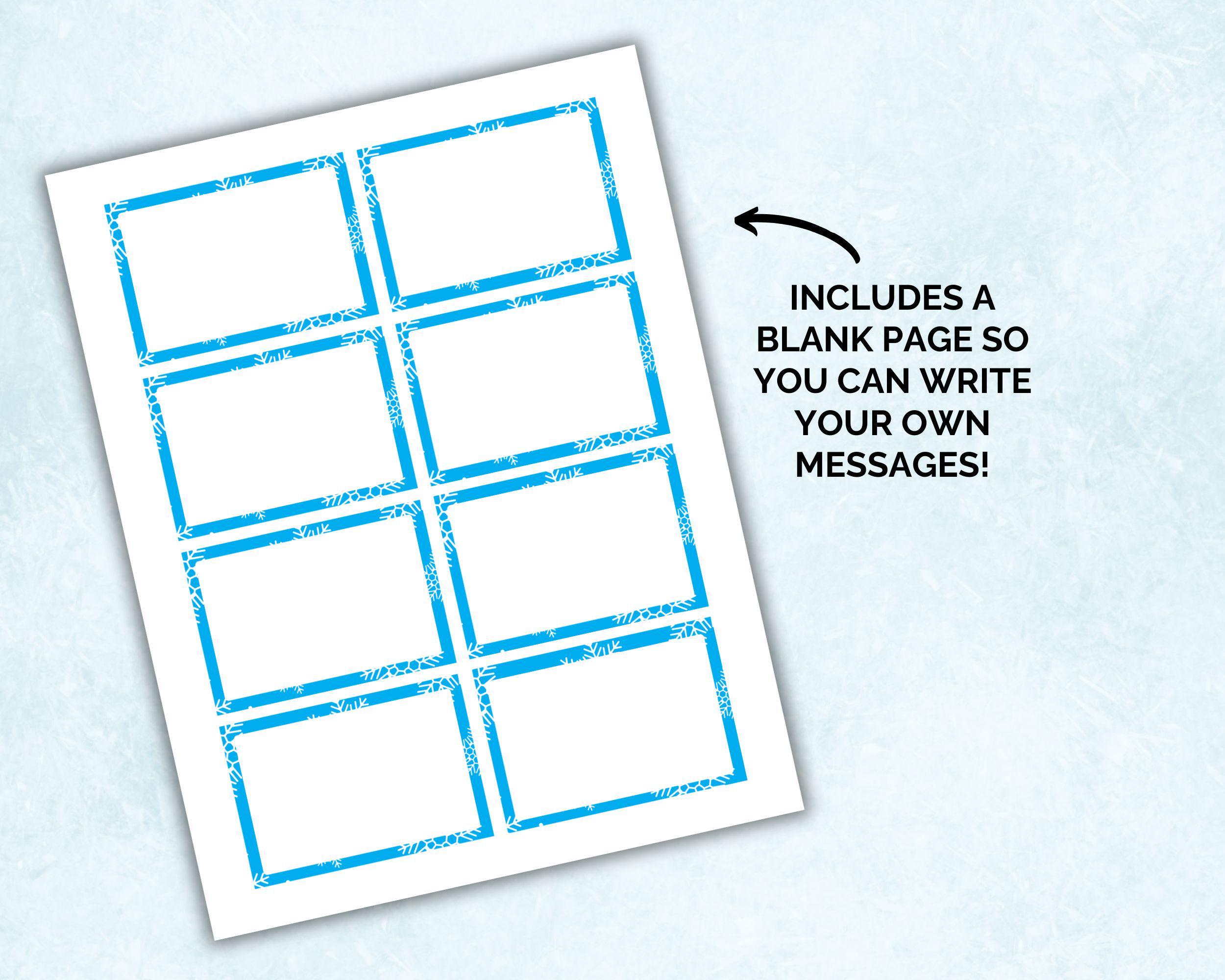 Winter Lunchbox Jokes, Lunch Box Notes, Printable Lunch Notes for Kids ...