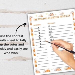 Pie Baking Contest Kit, Pie Baking Contest Bundle, Pie Bake Off, Pie ...