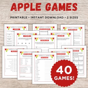 Apple Games, Apple Orchard Games, Apple Game Bundle, Apple Party Games ...