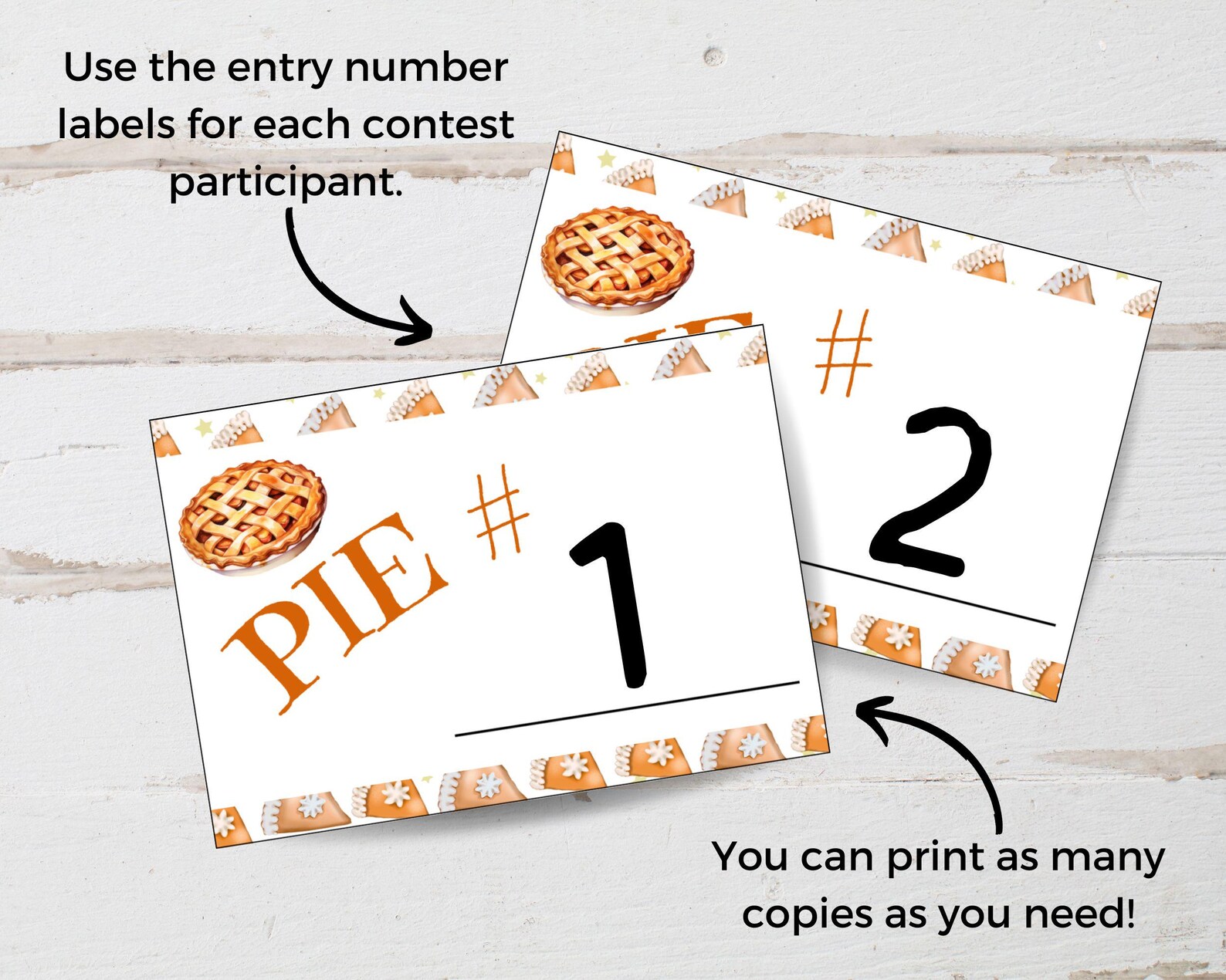 Pie Baking Contest Kit, Pie Baking Contest Bundle, Pie Bake Off, Pie ...