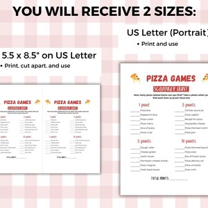 Pizza Games, Pizza Party Games, Baby Shower Games, Slumber Party Games ...
