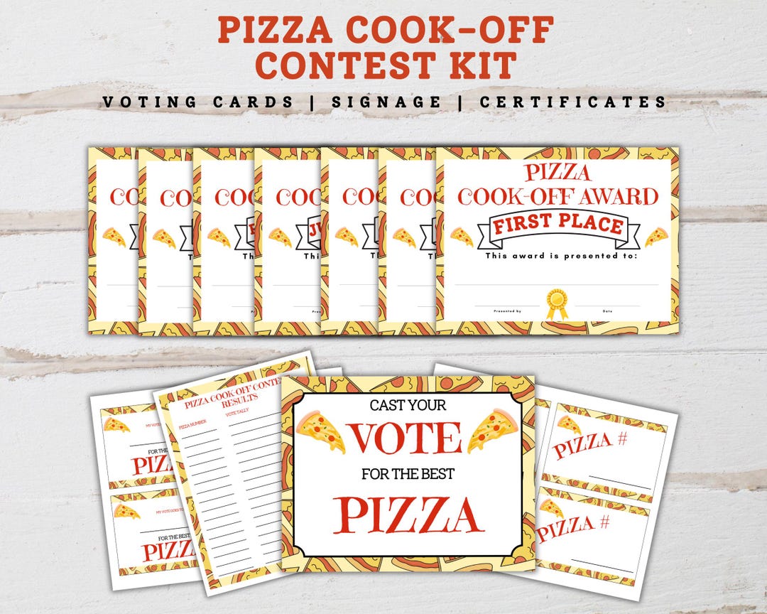 Pizza Cook-off Contest, Pizza Cooking Contest, Pizza Making Contest ...