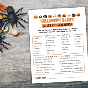What's Your Halloween Name, What's Your Spooky Name, Halloween Name ...