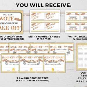 Bake-off Contest Kit, Baking Contest, Baking Competition, Bake off ...
