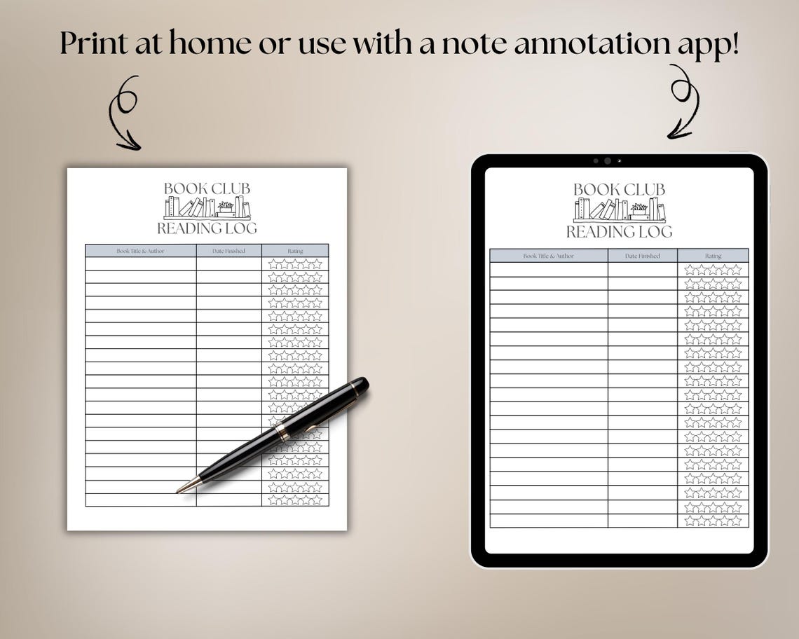 Book Club Starter Kit, Book Club Planner, Book Club Organizer Kit, Book ...