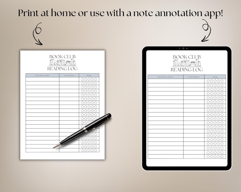 Book Club Starter Kit, Book Club Planner, Book Club Organizer Kit, Book ...