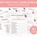 Mother's Day A-Z Game, Mother's Day Mom From A to Z Game, Mother's Day ...