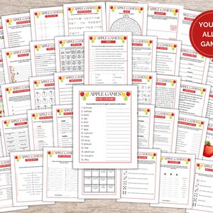 Apple Games, Apple Orchard Games, Apple Game Bundle, Apple Party Games ...