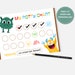 Happy Monster Potty Training Chart, Potty Training Chart Printable ...