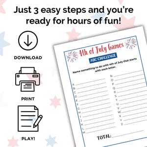 4th of July Games, 4th of July Party, Fourth of July Games, July 4th ...