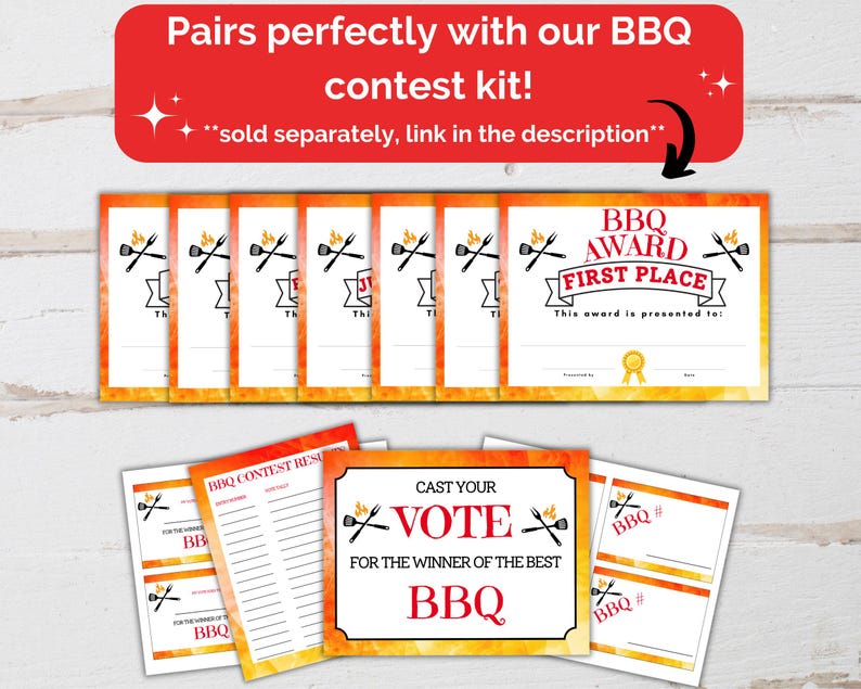 BBQ Contest Flyer, Editable Flyer, BBQ Party Flyer, BBQ Flyer Template ...