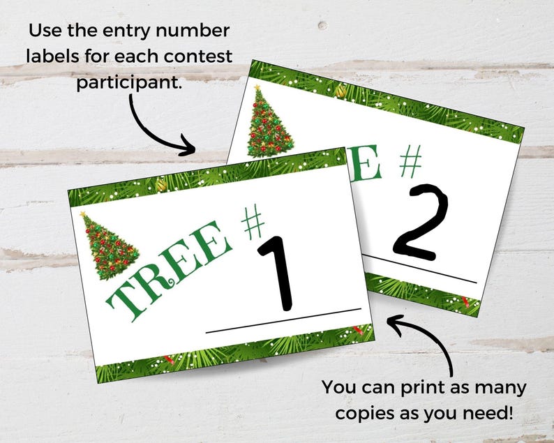 Christmas Tree Decorating Contest Kit, Christmas Tree Contest Kit ...