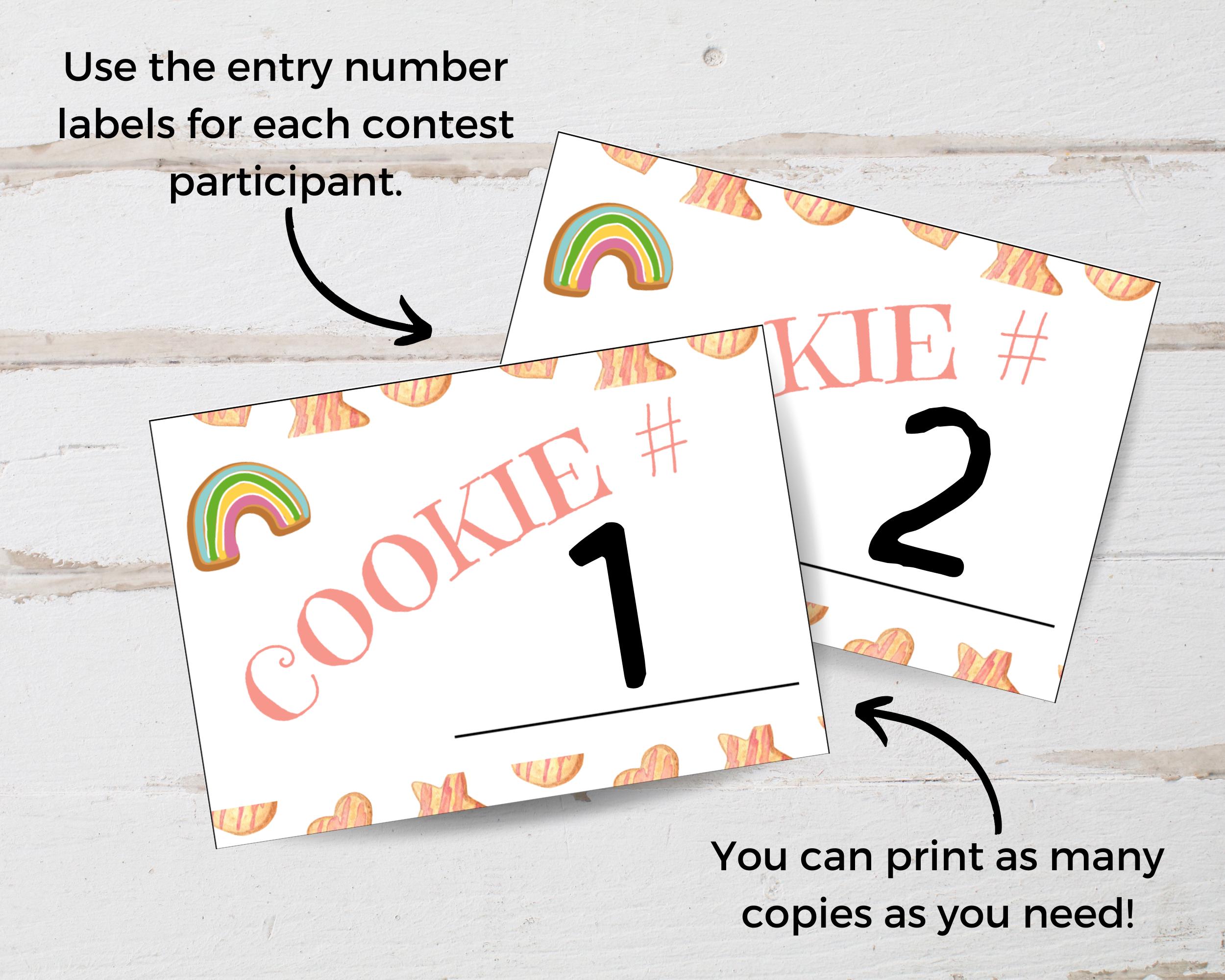 Cookie Decorating Contest Kit, Cookie Contest, Cookie Decorating ...