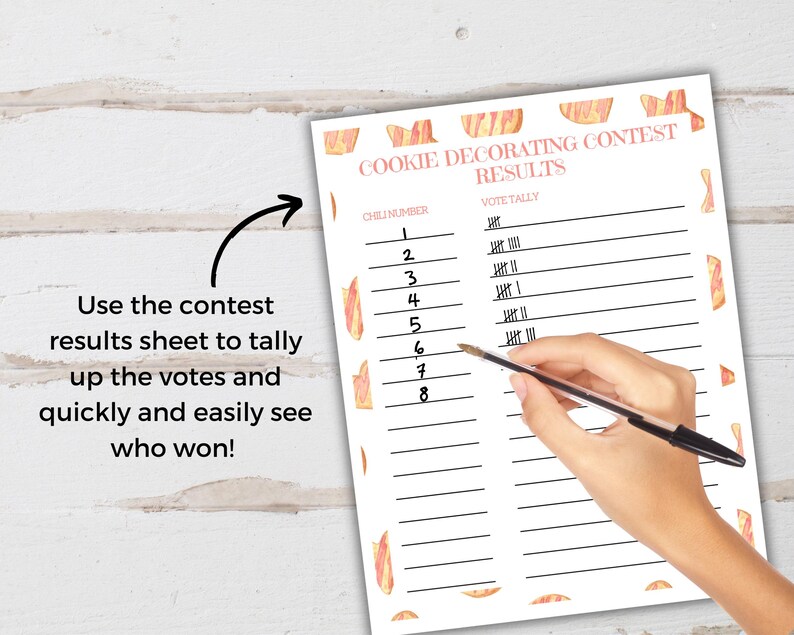 Cookie Decorating Contest Kit, Cookie Contest, Cookie Decorating ...