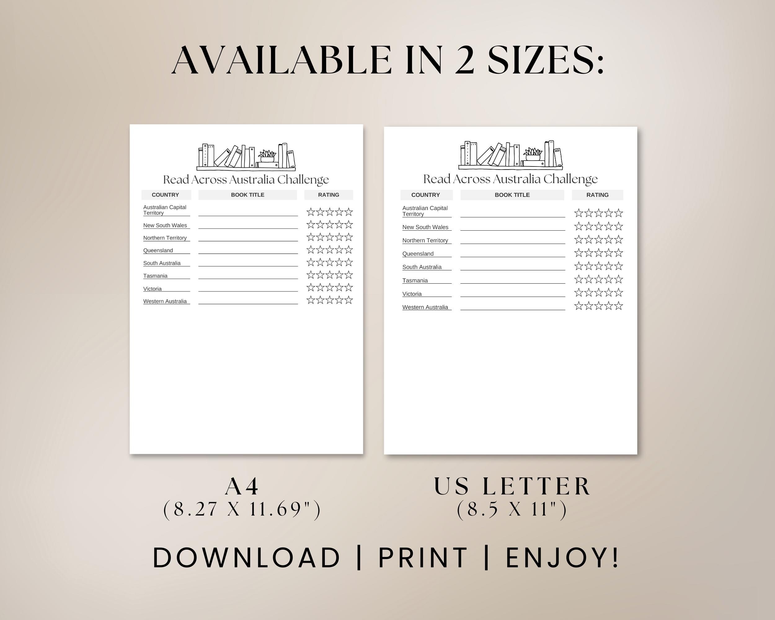 Read Across Australia Challenge, Australia Reading Challenge, Book ...