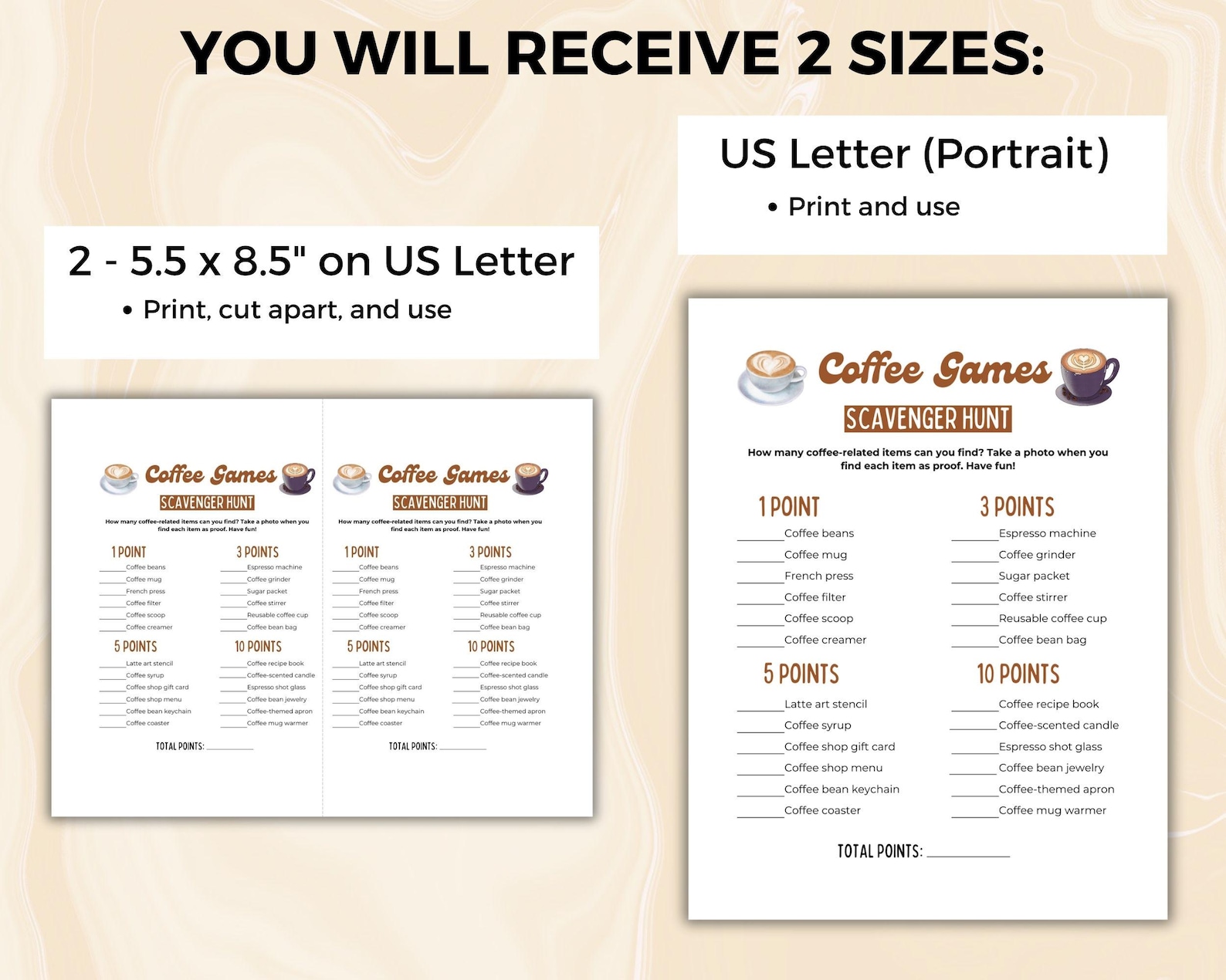 Coffee Games, Coffee Shop Games, Coffee Lover Games, Coffee Activities ...
