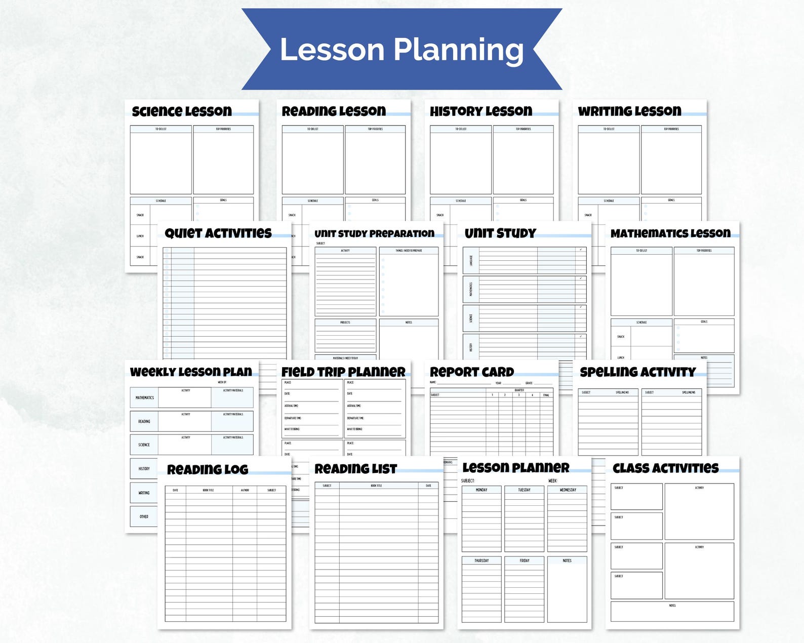 Homeschool Planner Printable, Homeschool Planner 2024-2025, Homeschool ...