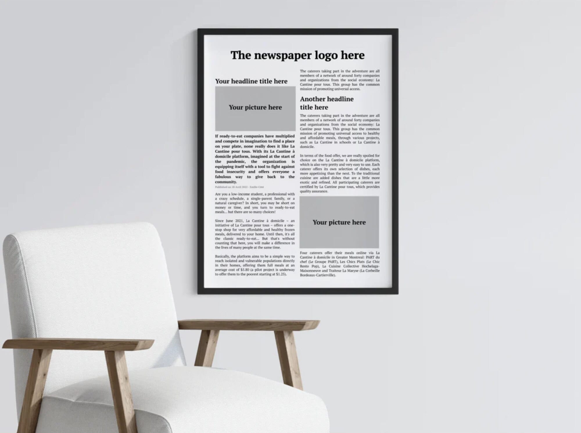 Specialized Newspaper Article Frames | Professional Framing Service - Etsy