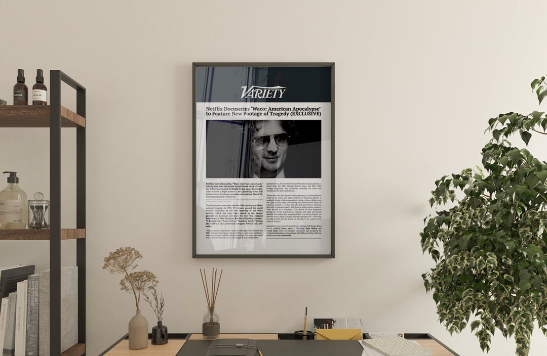 Custom Framed Online Article - Newspaper & Magazine - Etsy