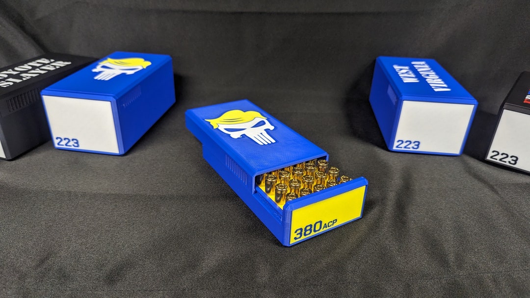 380acp 3D Printed Ammo Box - Etsy