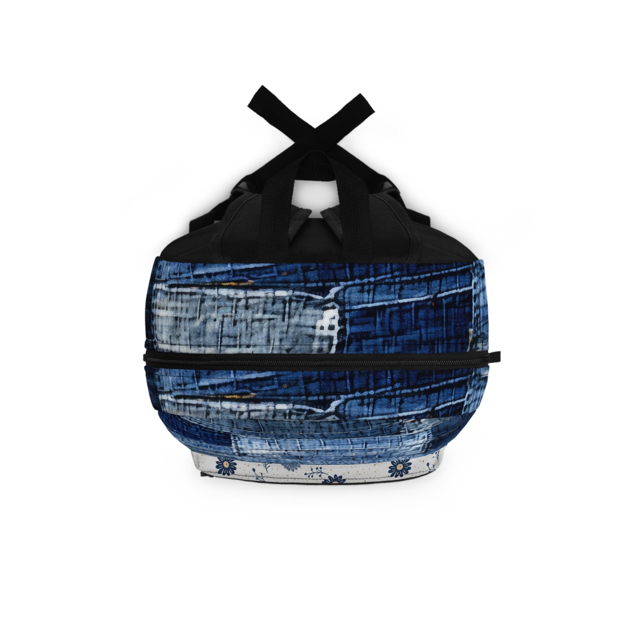 Denim Backpack Denim Shoulder Bag Denim Design Bookbag Denim Look ...
