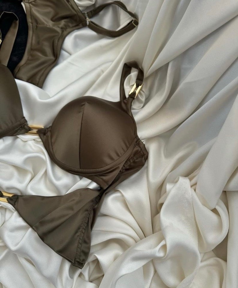 1 Set Made of Italian Silk. Top and Panties. Top Can Be Worn Separately ...