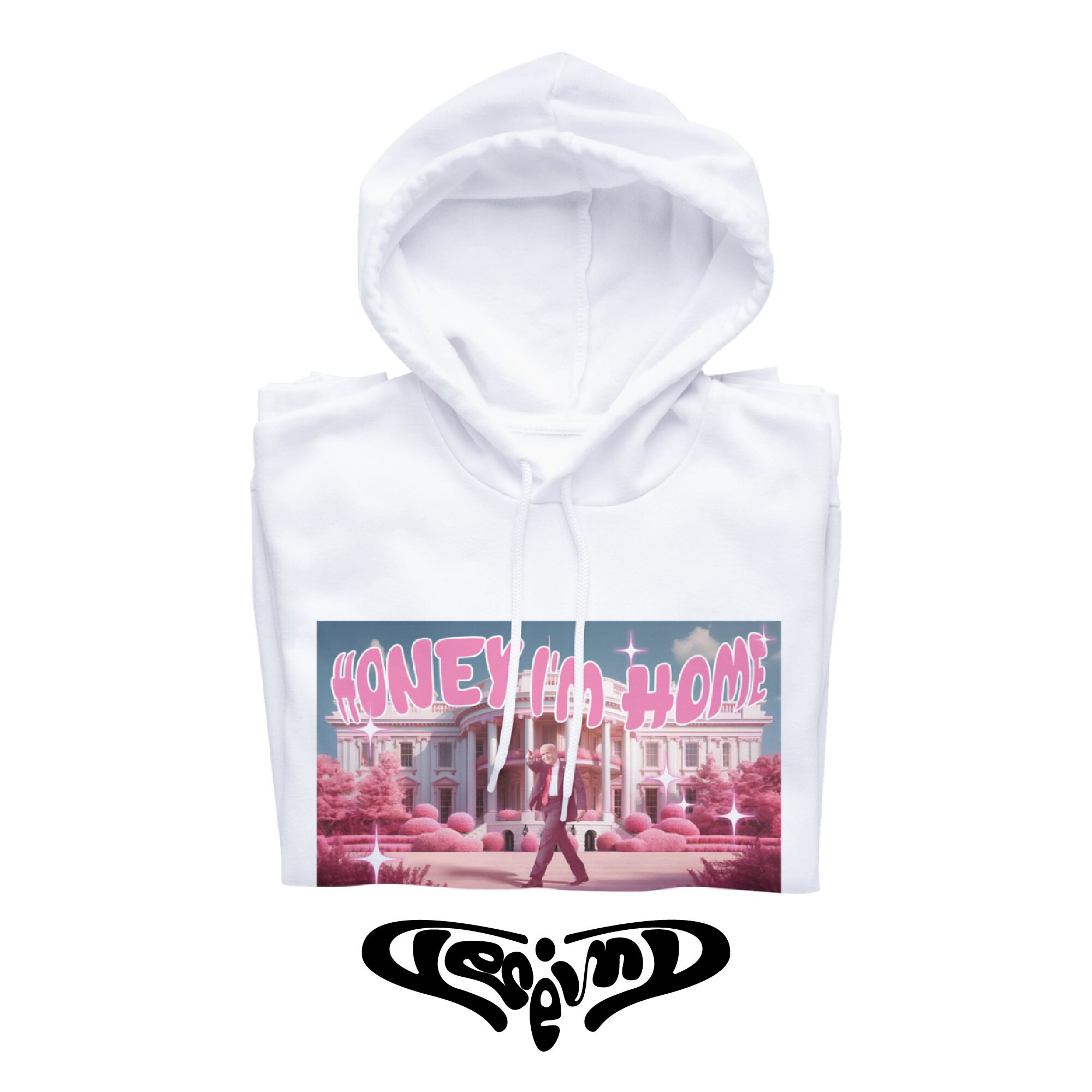 ORIGINAL ARTIST PRESIDENT Honey I'm Home Real Good Man Donald Pink ...