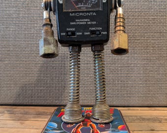 Handcrafted Vintage Retro Style Robot Unique Collectible and Home Decor ...