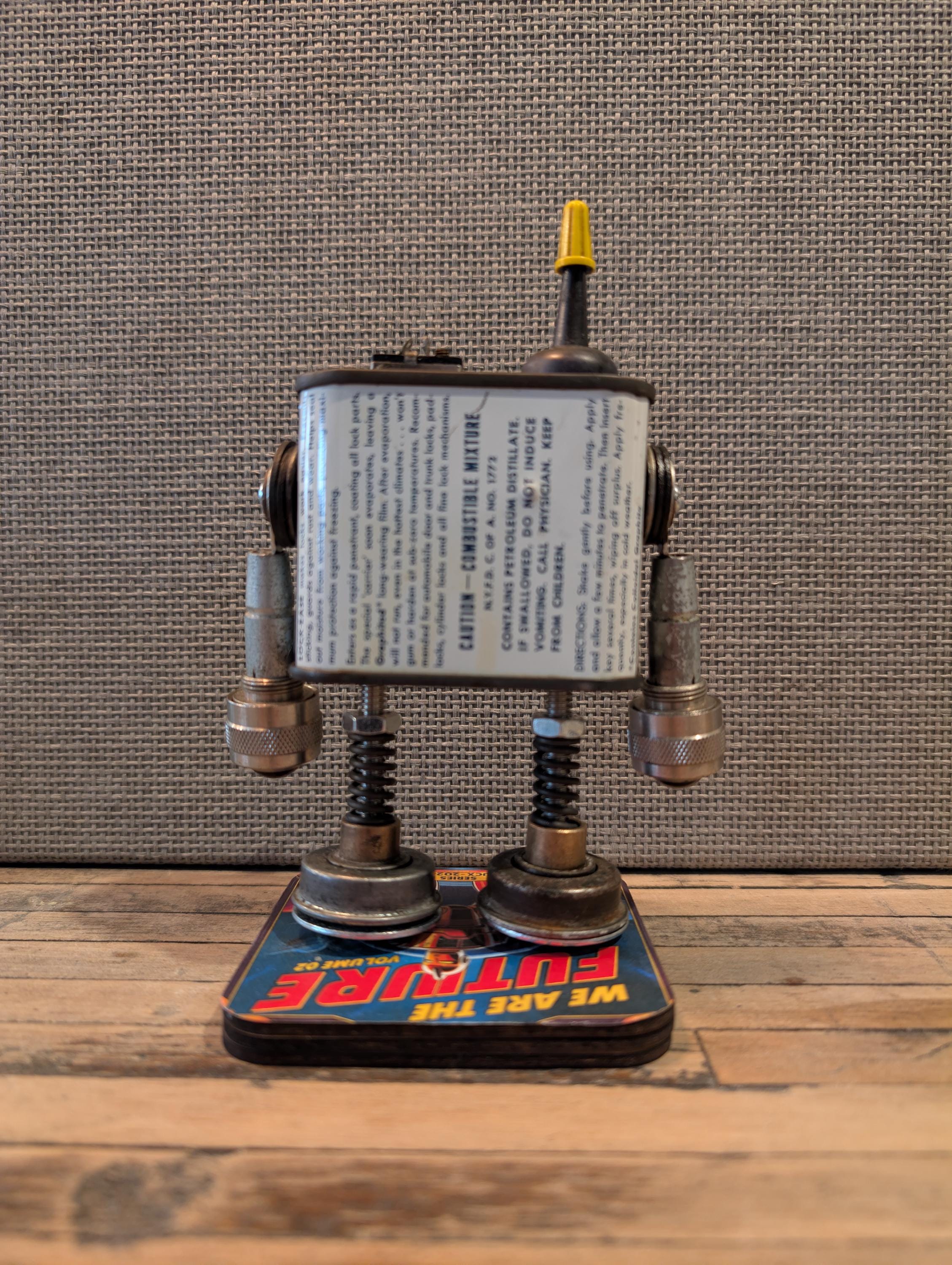 Handcrafted Vintage Retro Style Robot Unique Collectible and Home Decor ...