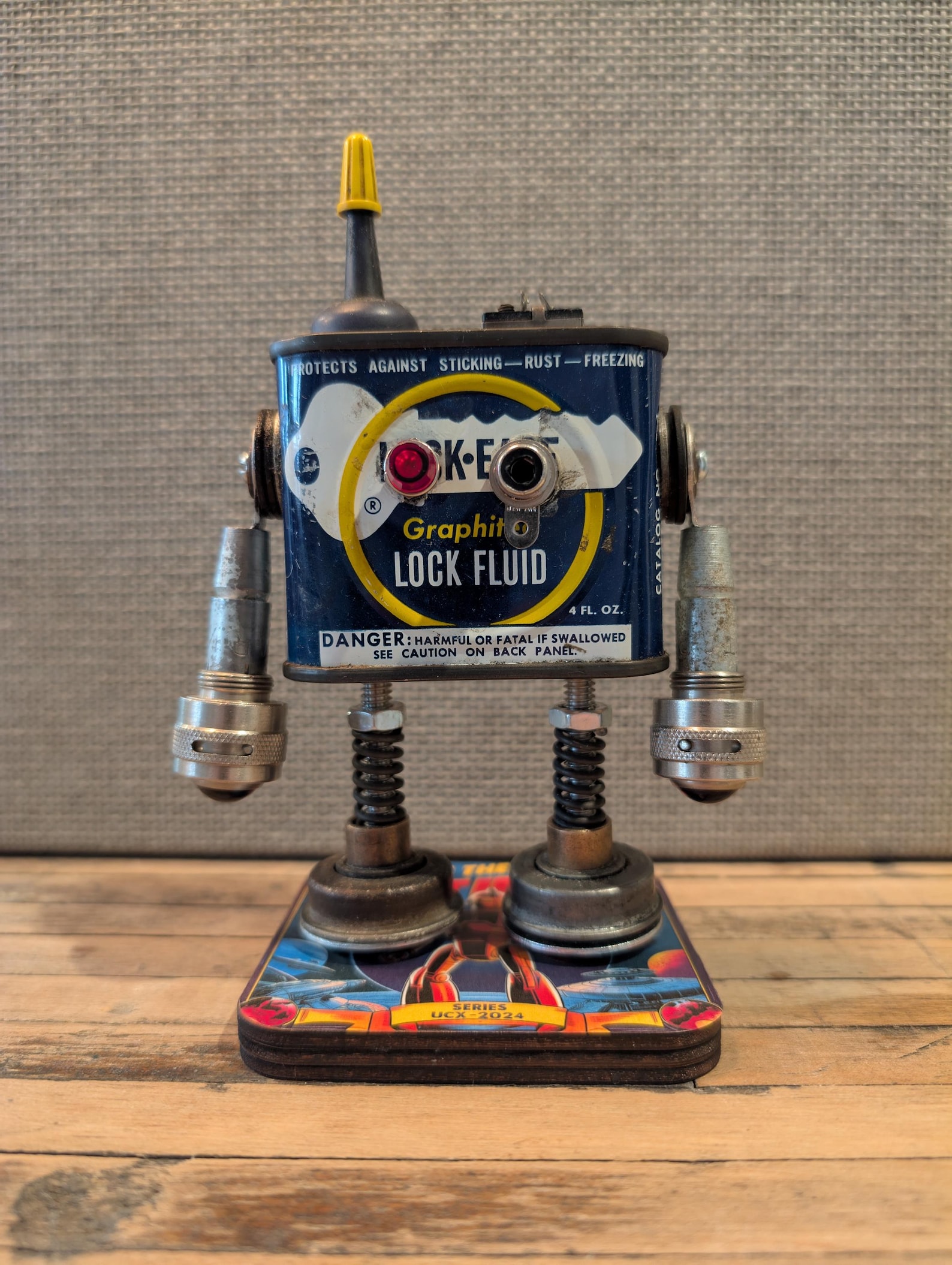 Handcrafted Vintage Retro Style Robot Unique Collectible and Home Decor ...