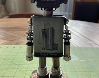 Handcrafted Vintage Retro Style Robot Unique Collectible and Home Decor ...