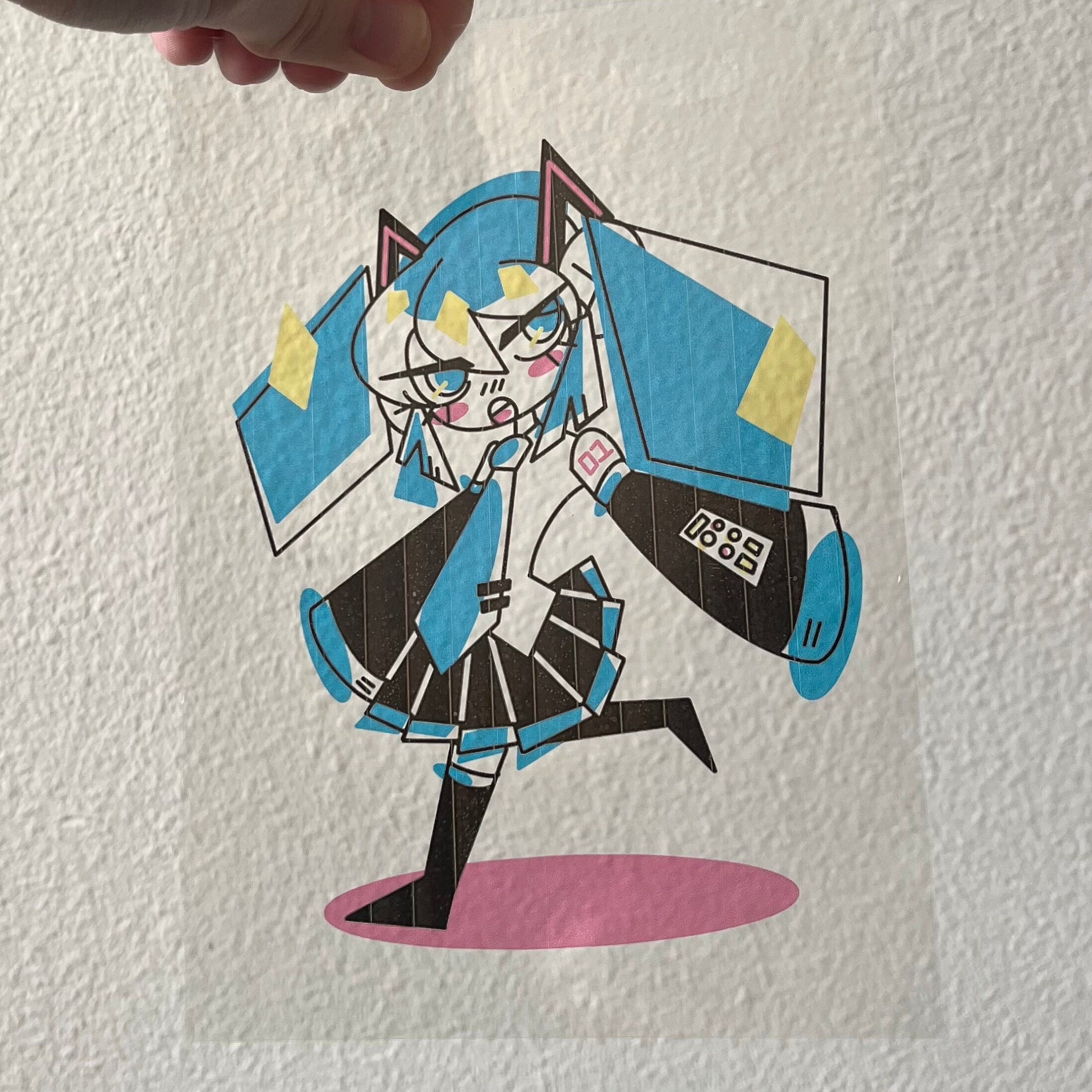CMYK Miku - Film Prints - Etsy