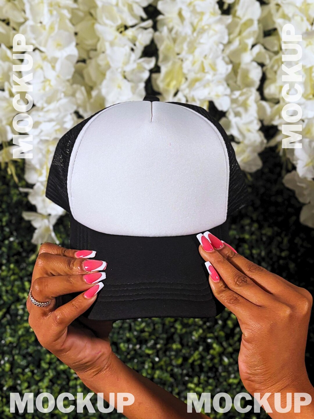 Hat Mock-up, Trucker Hat Mock up Baseball Hat, Blank Cap Mockup, JPG ...