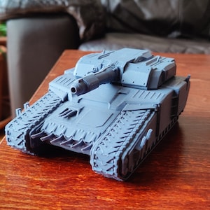 Helldivers 2 Automaton Tank: Articulated Turret, 3D Printed Miniature ...