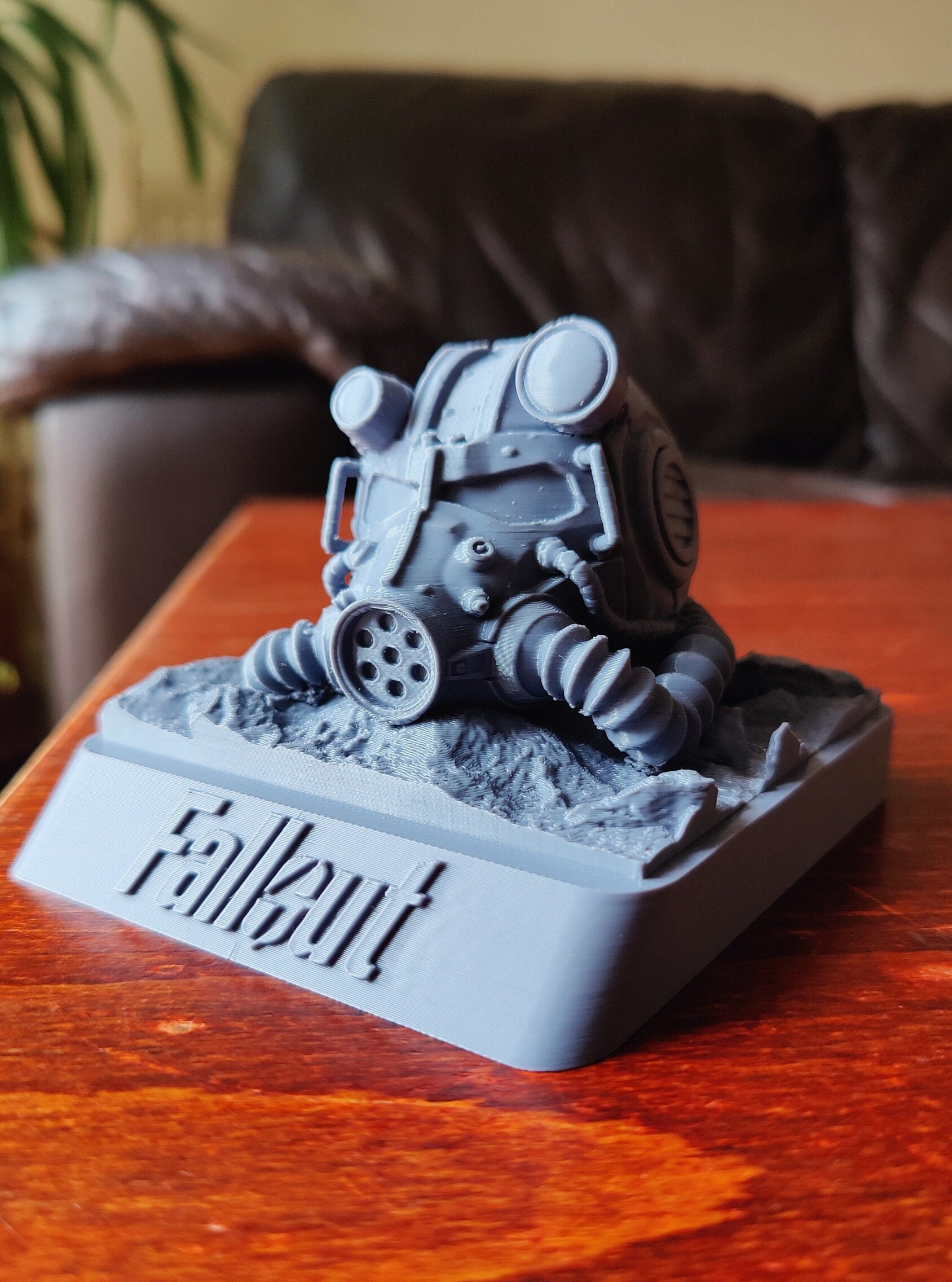 Fallout Power Armour Helmet With Base - Etsy