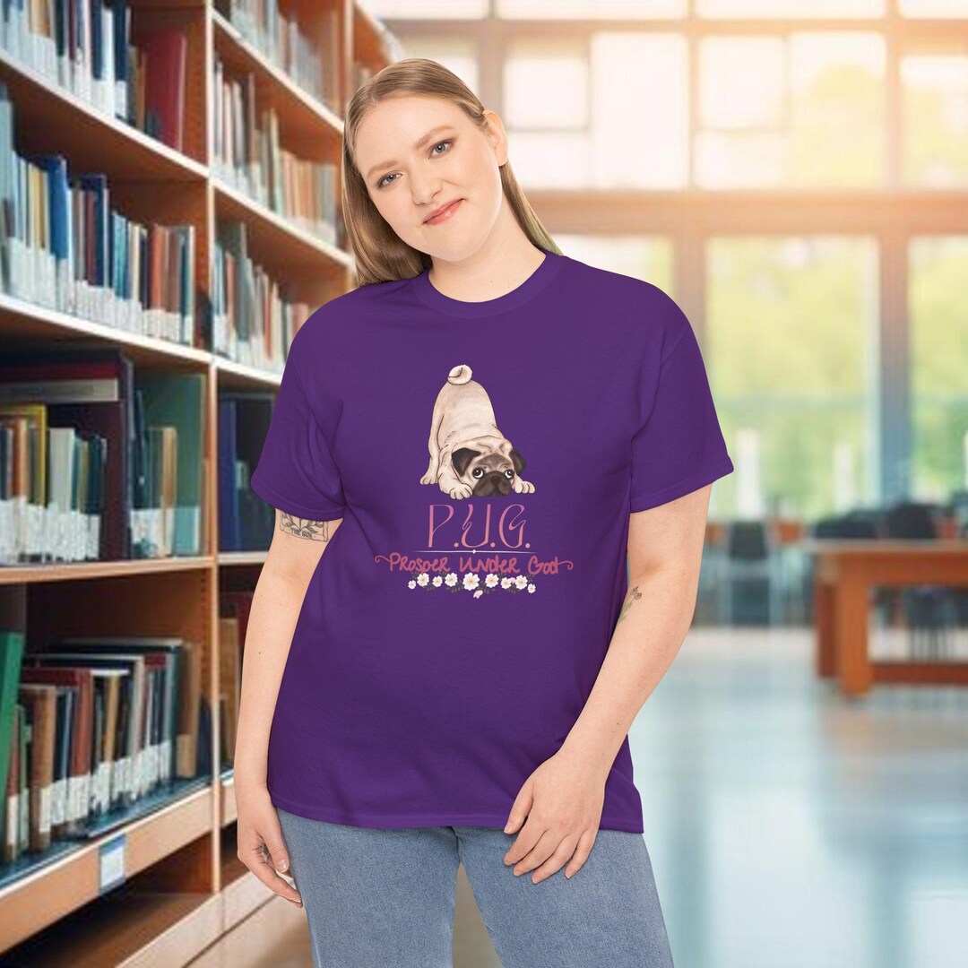 Cute PUG Acronym, Unisex Tshirt, Christian, Christian Gift, Fashion ...