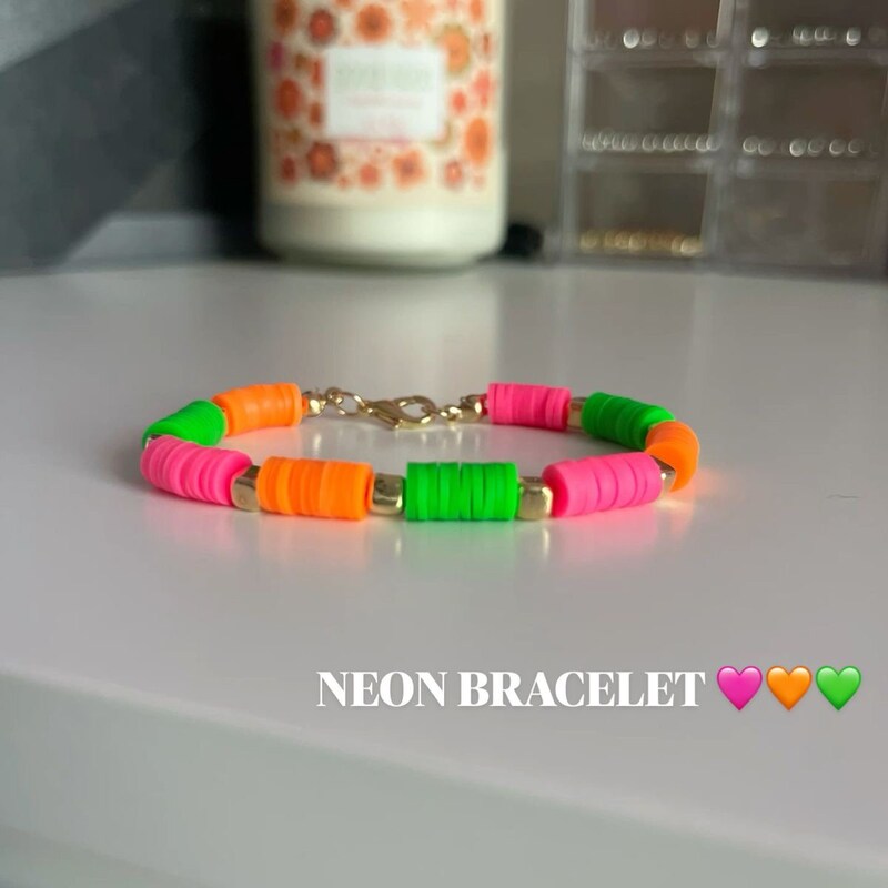 Neon Bracelet - Etsy