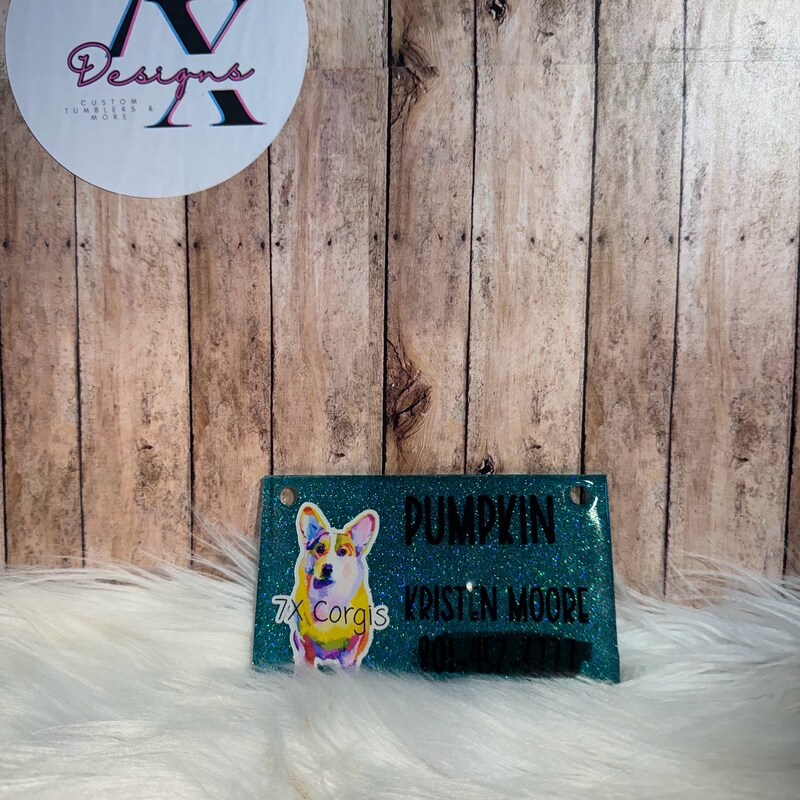 Dog Name Plates - Etsy