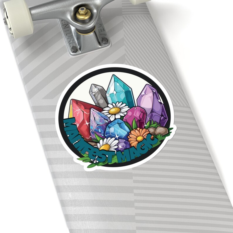 Manifest Magic Kiss-cut Stickers - Etsy