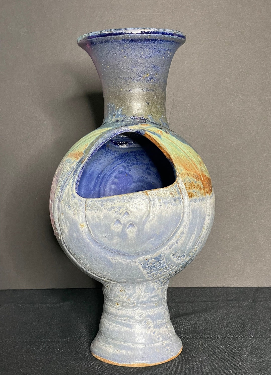 Hand Made and Hand Thrown Pottery - Mini Chiminea - Etsy